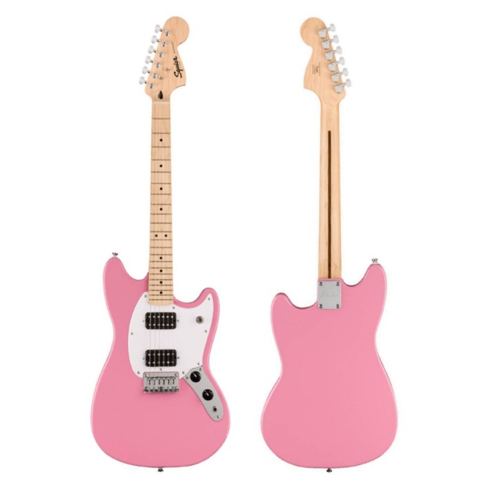 Fender Squier Mustang HH Maple 雙雙電吉他 原廠附黑色琴袋【楓木指板】0373702555